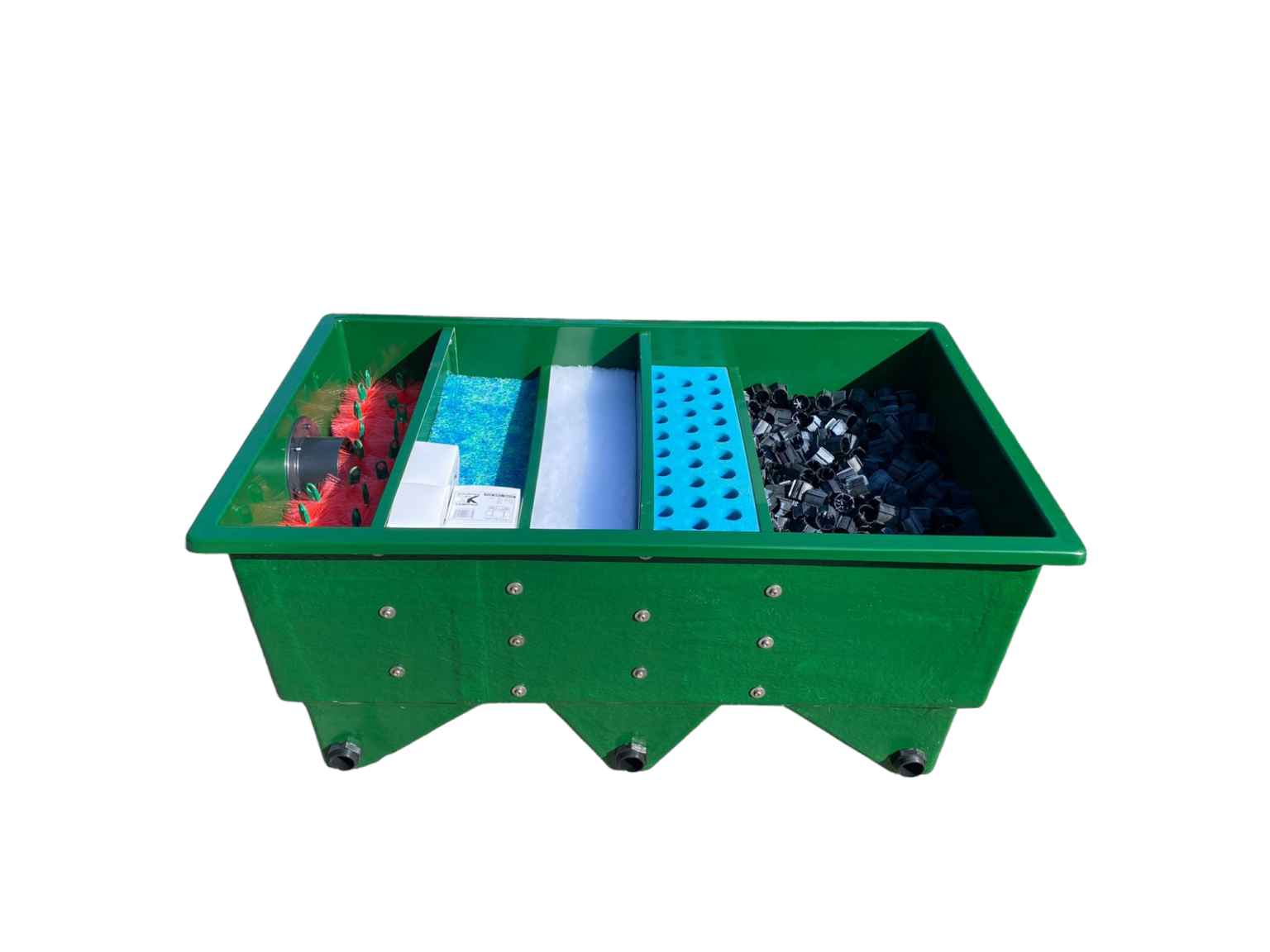 12,000 Gravity Fed Multi Bay Fibreglass Filter – Kockney Koi